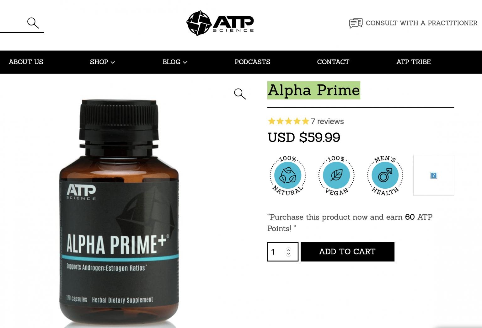 ATP Alpha Prime Review - A Look At This Hormone Balancing Supplement