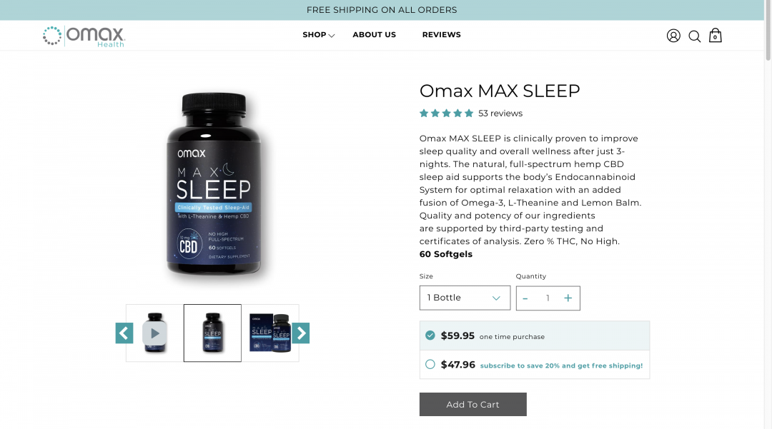 Omax MAX SLEEP Review - Is This Sleep-Aid Worth It?