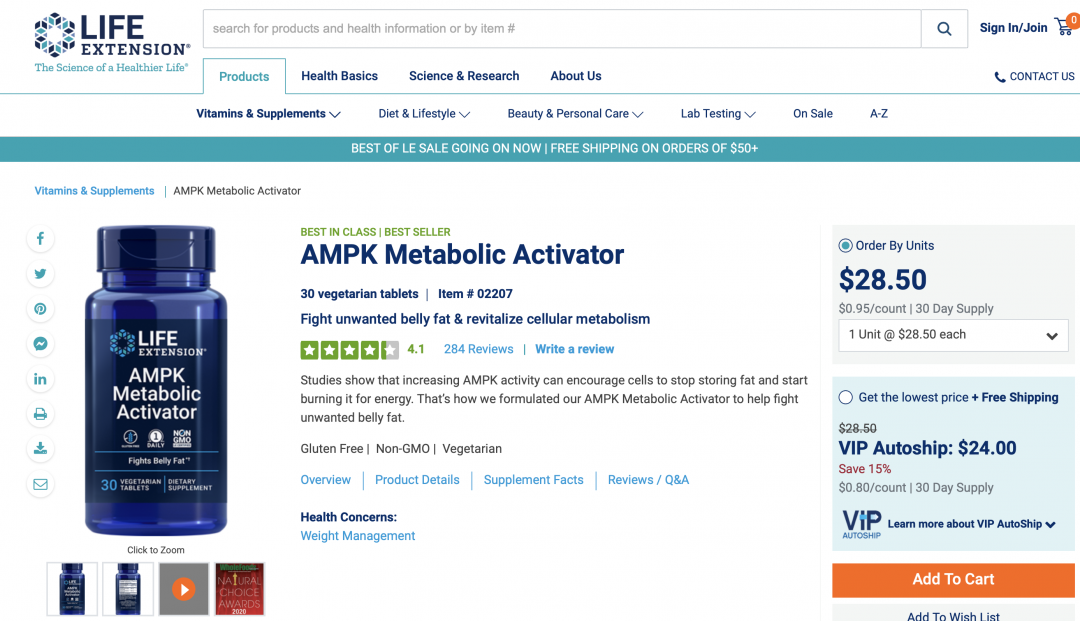 AMPK Metabolic Activator Review - A Thorough Look At This Supplement