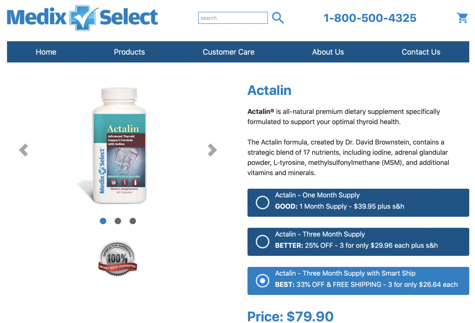Actalin Review - What Benefits Can It Provide For Your Thyroid?