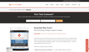 ActivatedYou Essential Skin Food - How Effective Is This Supplement?