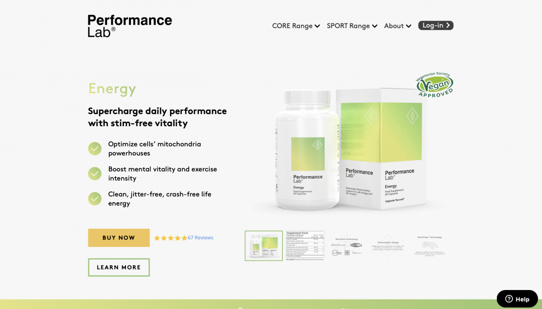 Performance Lab Energy Review - How Effective Is This Supplement?