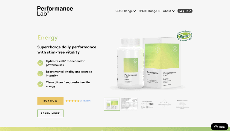 Performance Lab Energy Review - How Effective Is This Supplement?