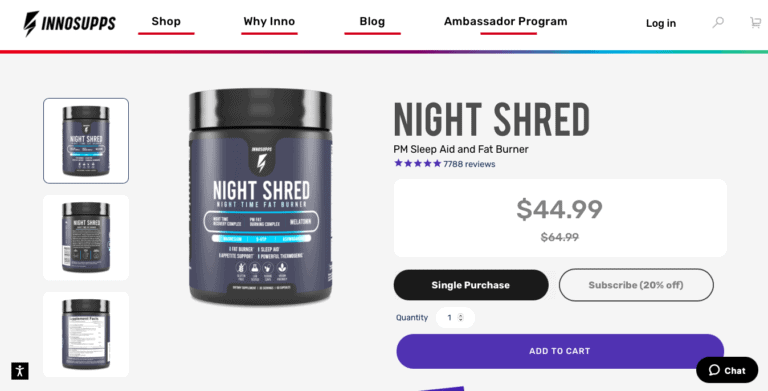 Night Shred Review - How Effective Is This Fat Burner?