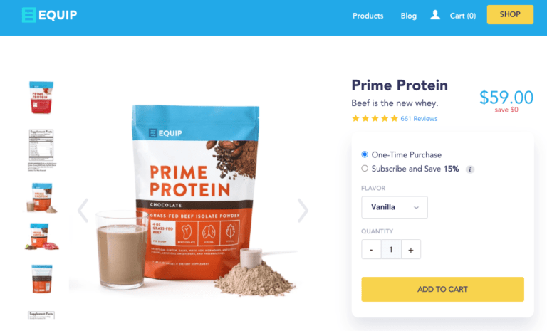 Equip Prime Protein Review - Is This Protein Powder Effective?