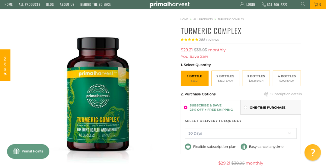Primal Harvest Turmeric Complex Review - Does It Work?