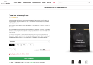 The Protein Works Creatine Monohydrate Review