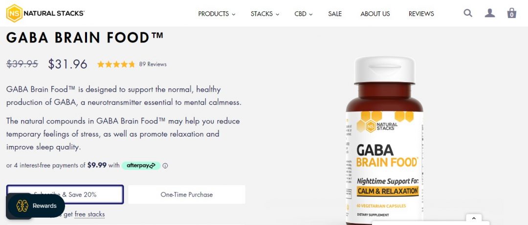 GABA Brain Food Review - Is This Supplement Effective?