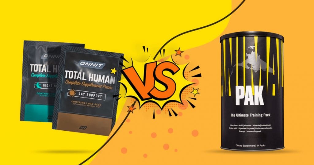 Onnit Total Human Vs. Animal Pak - Which Is Best?