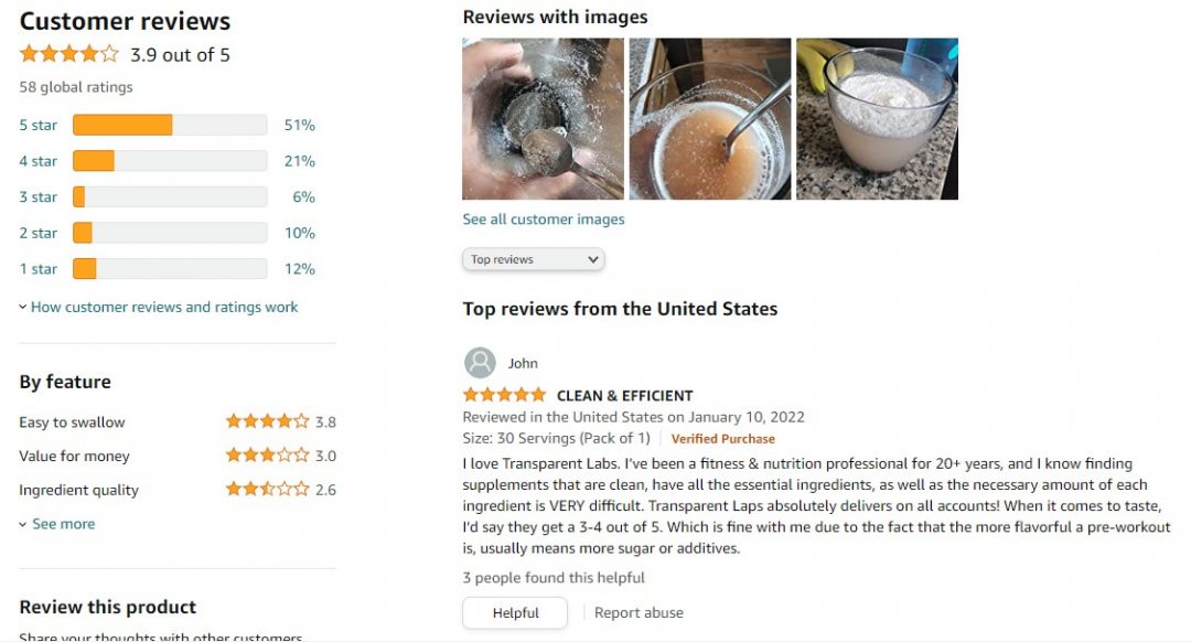 Transparent Labs Bulk Vs. Lean - Which Pre-Workout Is Best?
