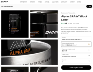 Alpha Brain Black Label Review - Is It Worth Buying?