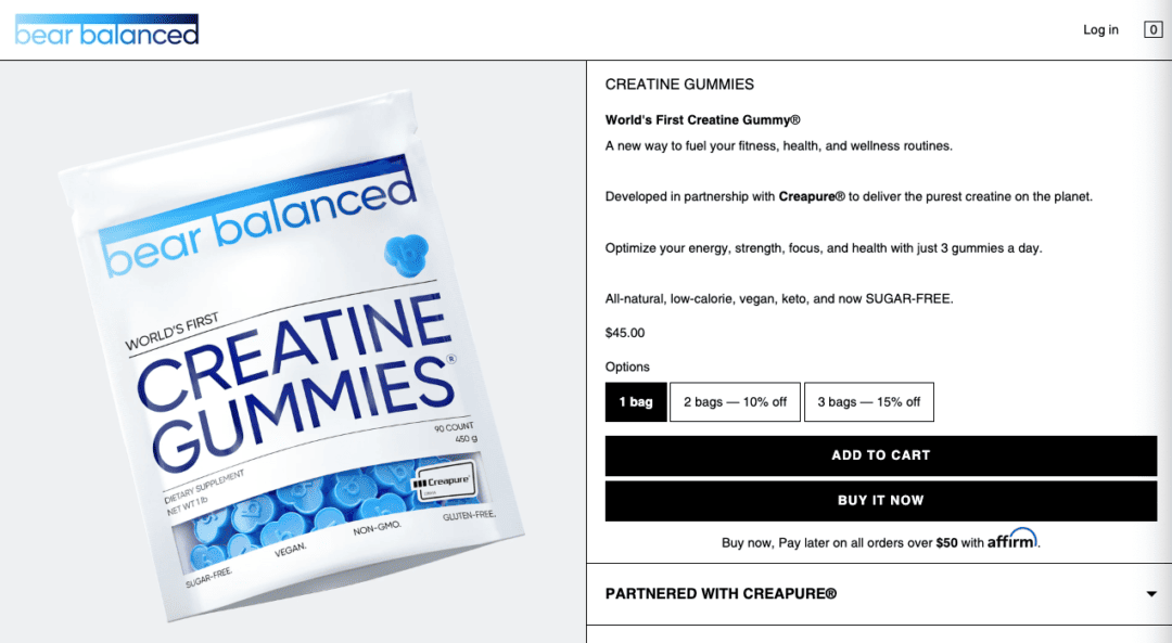 Bear Balanced Creatine Gummies Review - Is It Effective?