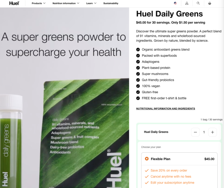 Huel Daily Greens Review - Is It A Top Choice?