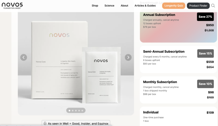 NOVOS Core Review - Is This Supplement Worth Buying?
