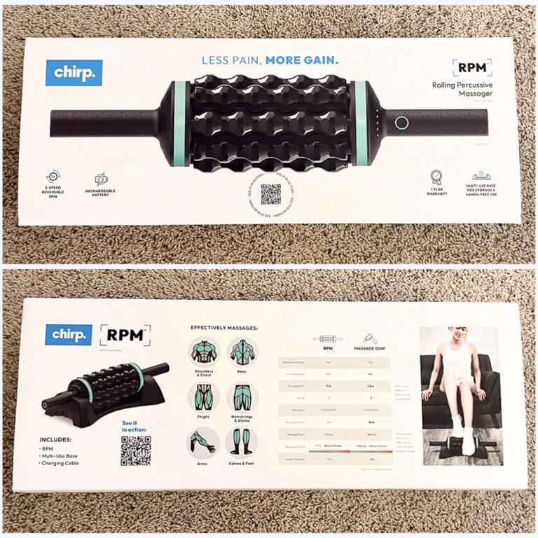 Chirp RPM Rolling Percussive Massager Review